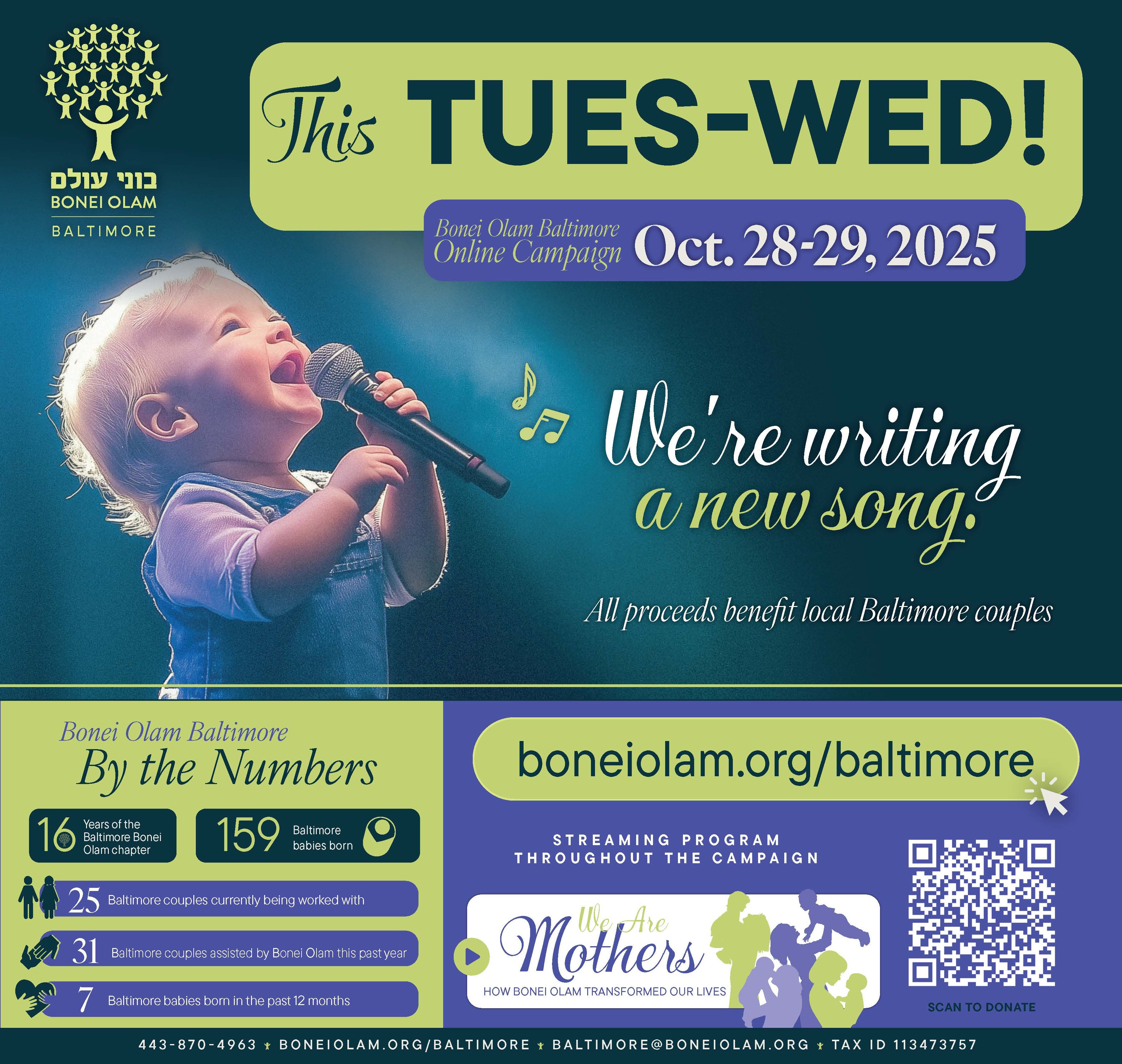 Bonei Olam | Financial Assistance for Fertility Treatment