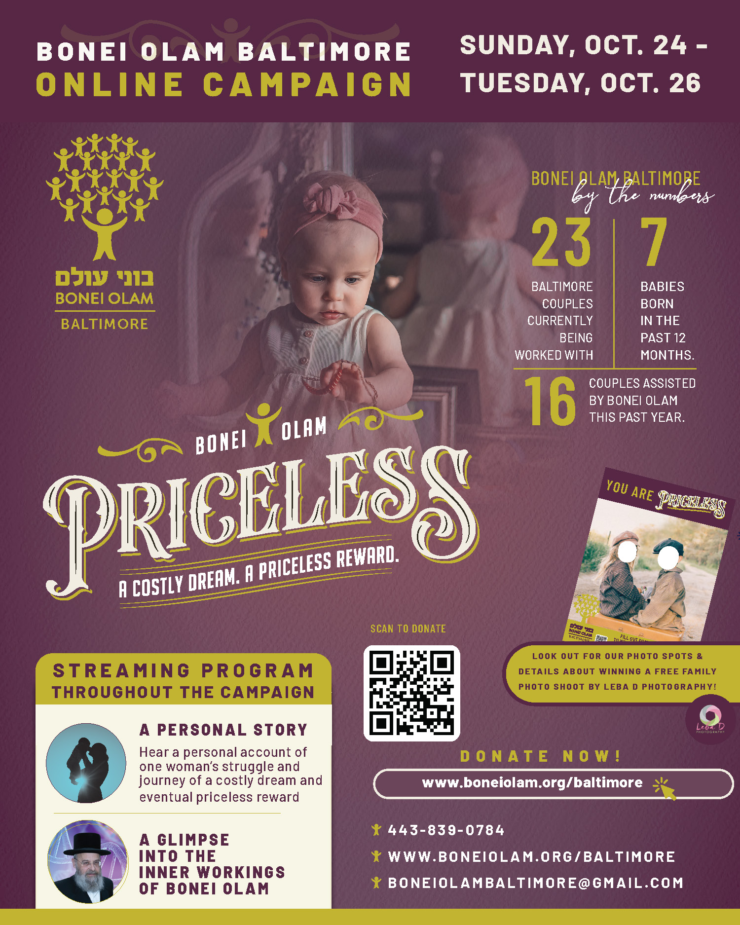 Bonei Olam | Financial Assistance for Fertility Treatment